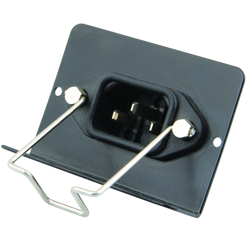 IEC 60320 Inlet c/w Cord Retainer - RPP